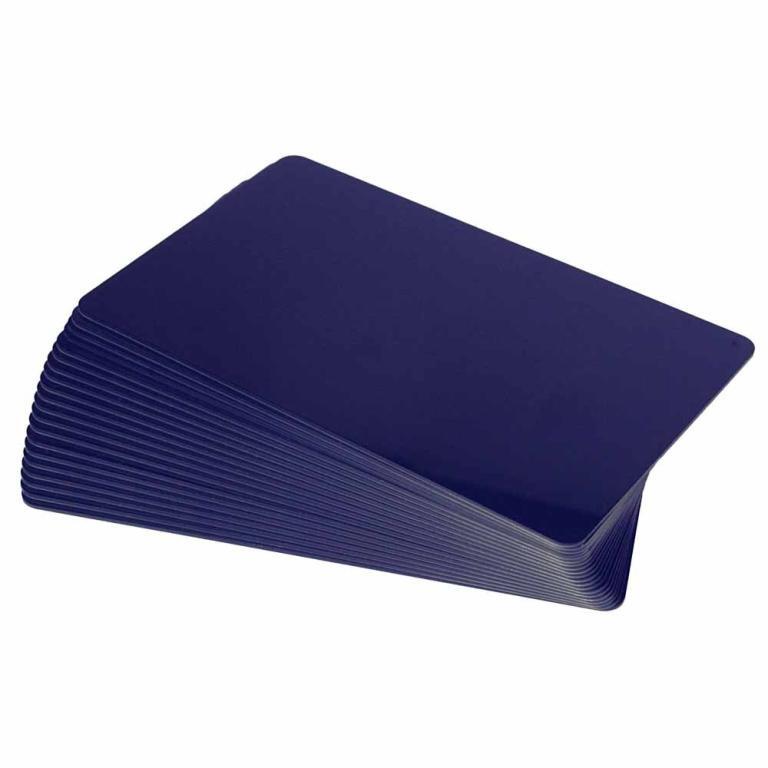 Dark Blue Coloured Plastic Cards (Pack of 100) - ALG ID Cards