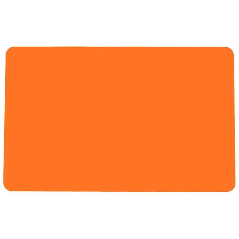 Orange Coloured Plastic Cards (Pack of 100) - ALG ID Cards